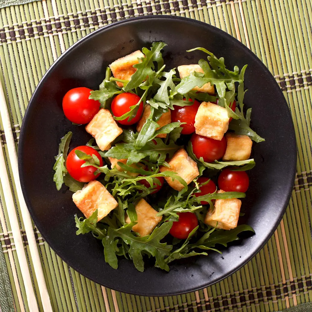 Arugula and Cherry Tomato Salad with German Red Wine Vinegar-Glazed ...