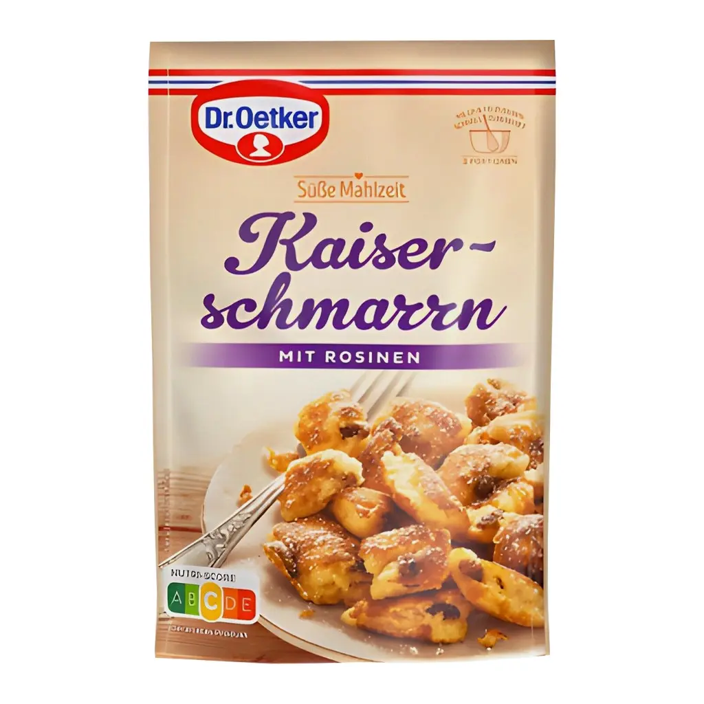 Dr. Oetker "Kaiser-Schmarrn mit Rosinen" Desert Mix, 165g - Germanfoods.org