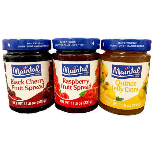 Maintal "Black-Red-Golden" Premium Fruit Preserves, 3 pack - SPECIAL ...
