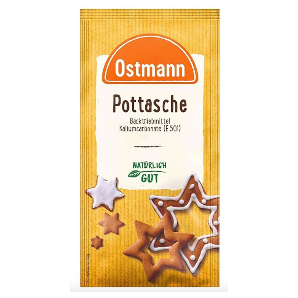 Ostmann "Pottasche" Potash Baking Aid - Germanfoods.org