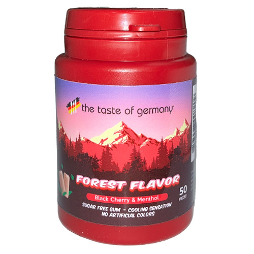 The Taste of Germany "Forest Flavors" Black Cherry & Menthol Chewing ...